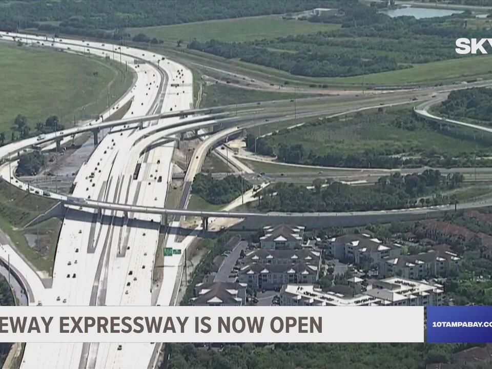 Gateway Expressway finally opens for drivers in Pinellas County after 7 ...