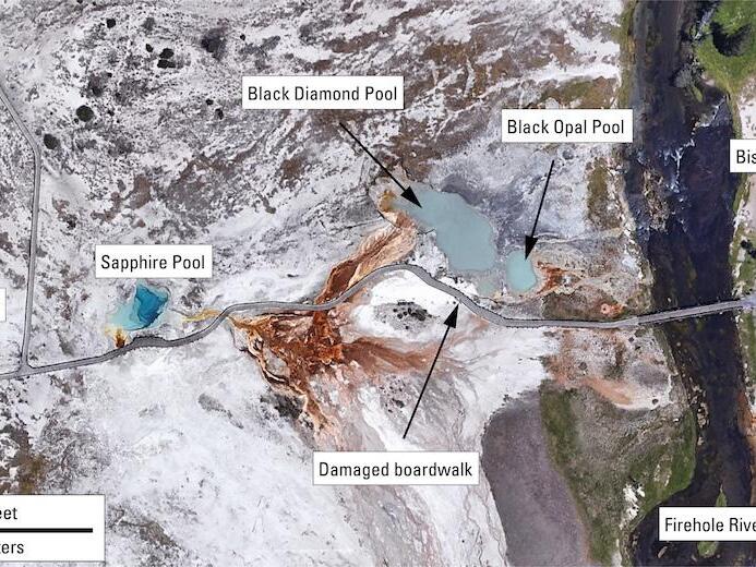 The July 23, 2024, Hydrothermal Explosion At Biscuit Basin In ...