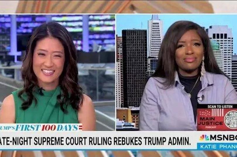 MSNBC host Katie Phang breaks down during emotional on-air goodbye as ...
