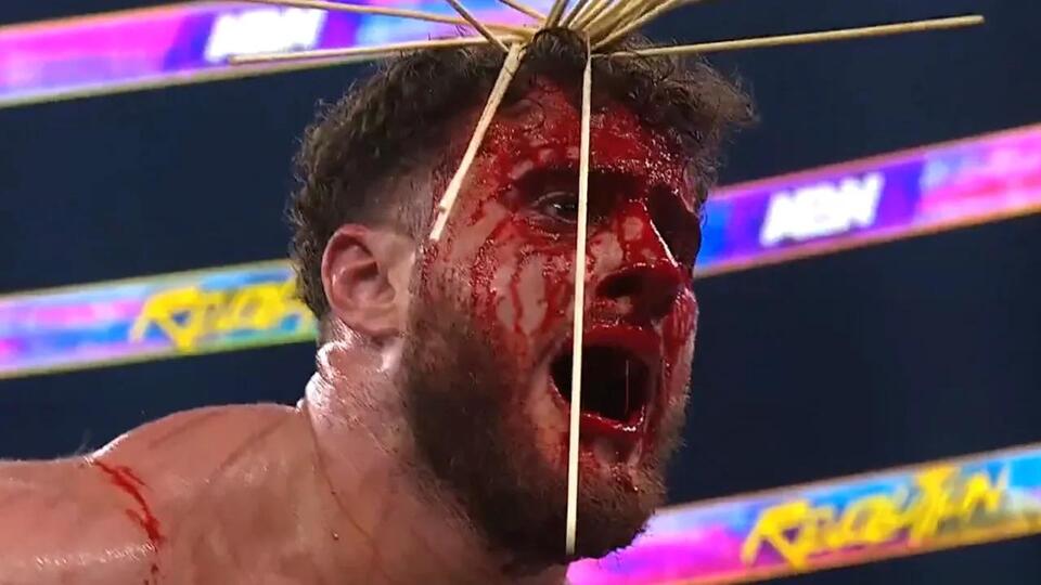 MJF Survives Bloody Texas Death Match Against Hangman Page at AEW ...