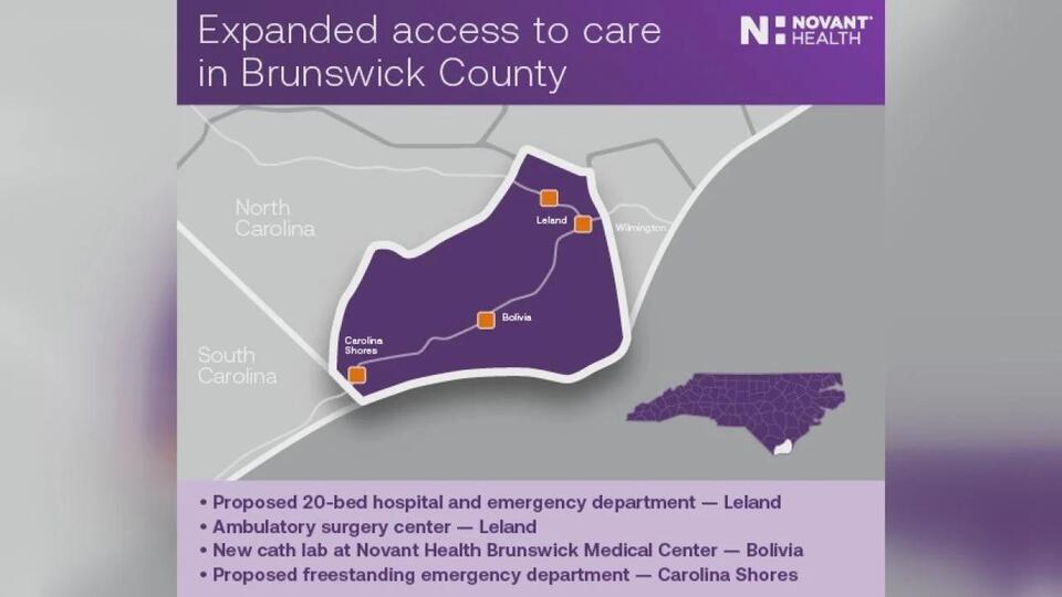 Novant Health to build Leland hospital and expand Brunswick County ...