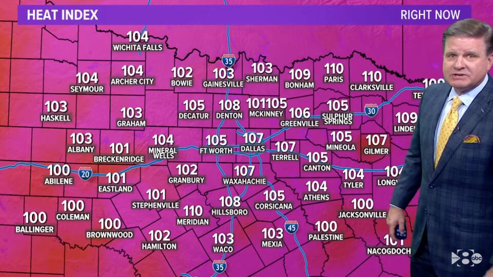 Dallas Weatherman Has Hilarious Explanation For Temperature Typo ...