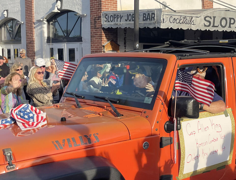 'A Special Day': Key West honors Veterans at annual parade - NewsBreak