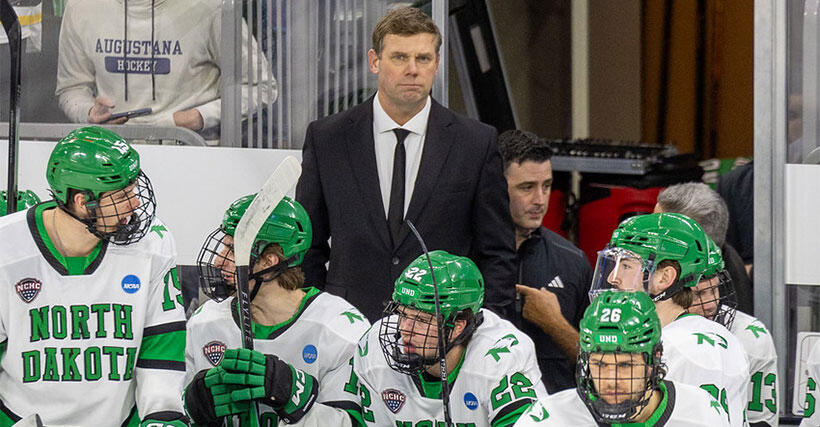 Dane Jackson Named 2025-26 CHN Coach of the Year for North Dakota’s ...