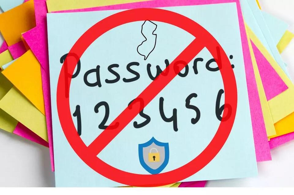 The passwords that should be banned from being used in NJ - NewsBreak