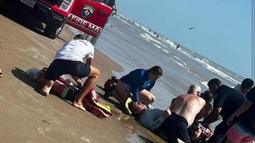 "Jaws" @ Texas Coast - Shark Bites Caused by Beryl? - NewsBreak