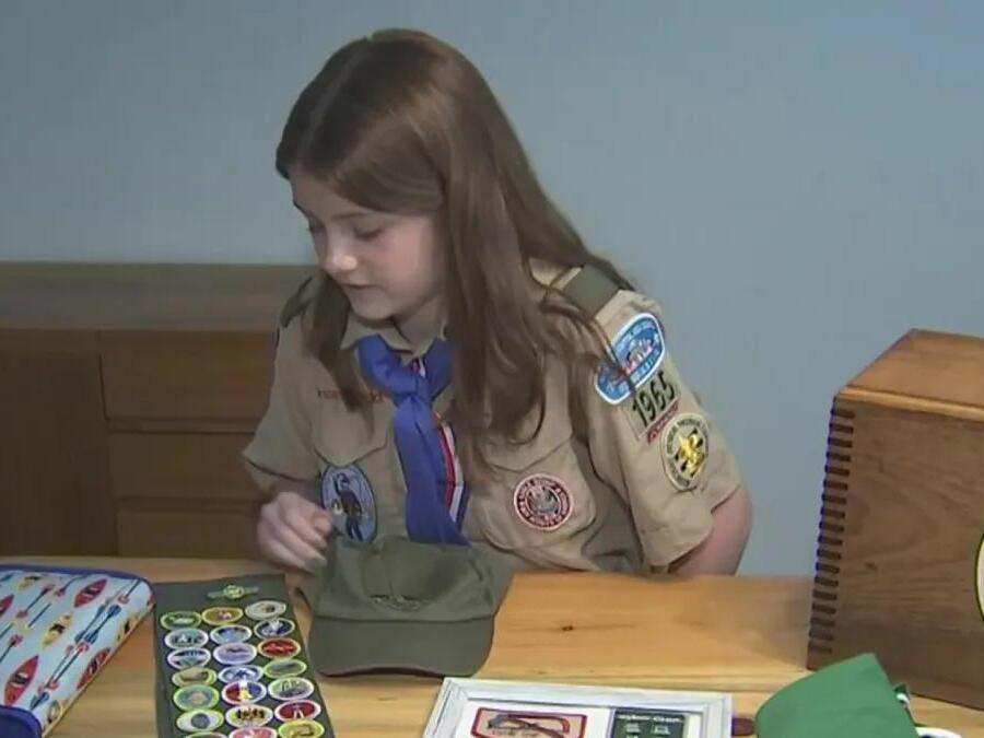 Virginia girl becomes Eagle Scout at 12 years old
