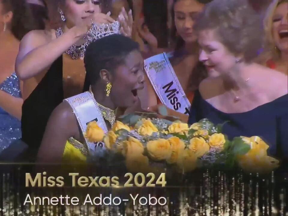 North Texan Annette Addo-Yobo crowned Miss Texas 2024