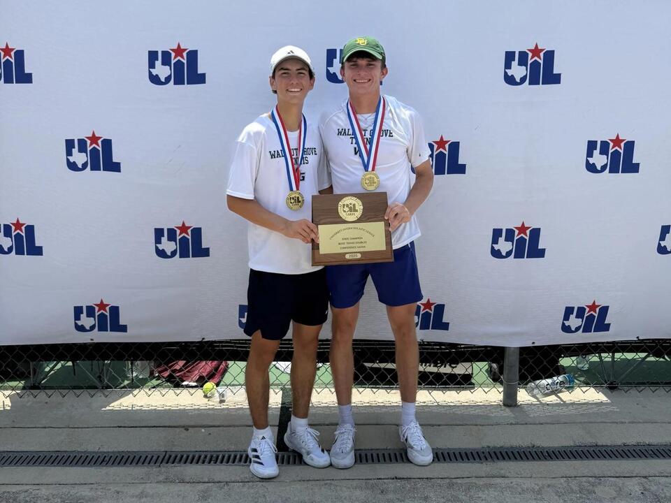 Walnut Grove tennis duo capture doubles state title; Allen, Plano West ...
