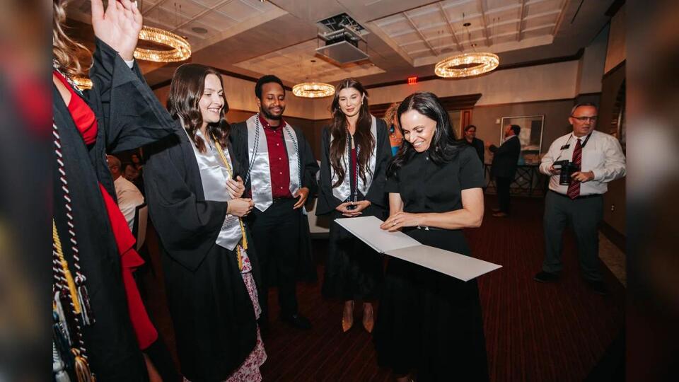 Nicole Tepper delivers keynote address, as first Tepper Scholars ...