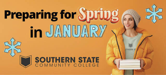 Southern State’s next semester begins January 13