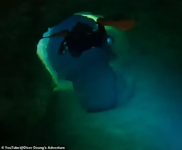 Horror as diver dies in notorious underwater cave while his two ...
