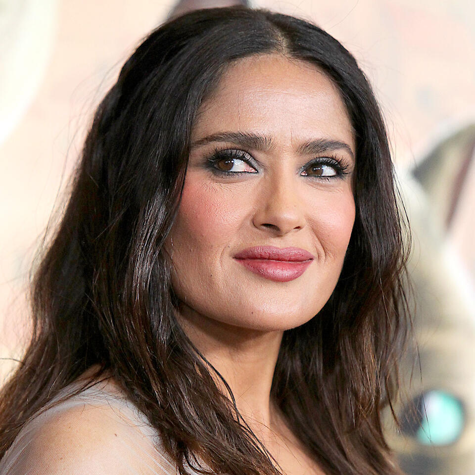 Salma Hayek Shut Down The Red Carpet In A Sheer Corset Dress—We're ...