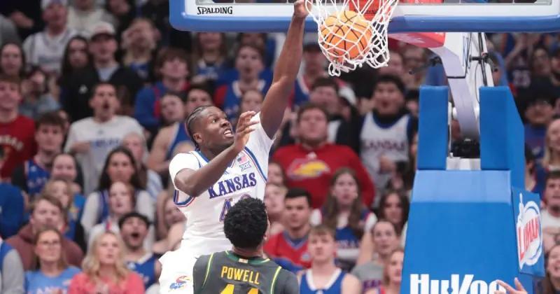 WATCH: Flory Bidunga, Darryn Peterson, Bill Self talk after Baylor ...