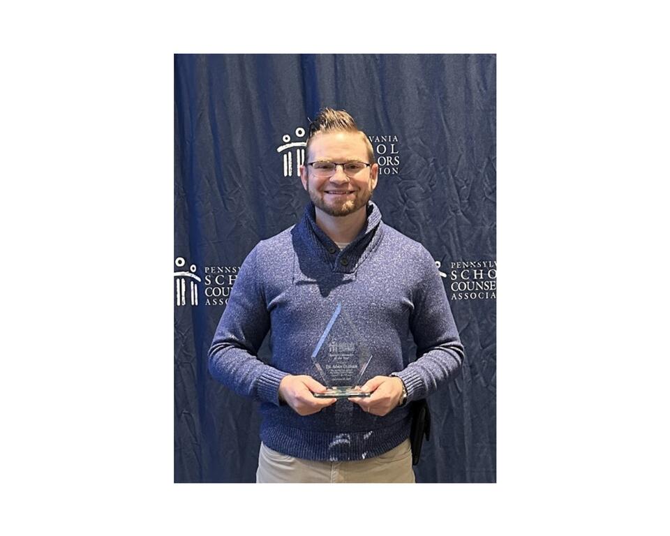 Alumnus Adam Oldham named the 2024 PA Counselor of the Year - NewsBreak