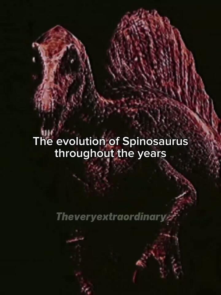 The many changes to Spinosaurus throughout the years dinosaur ...