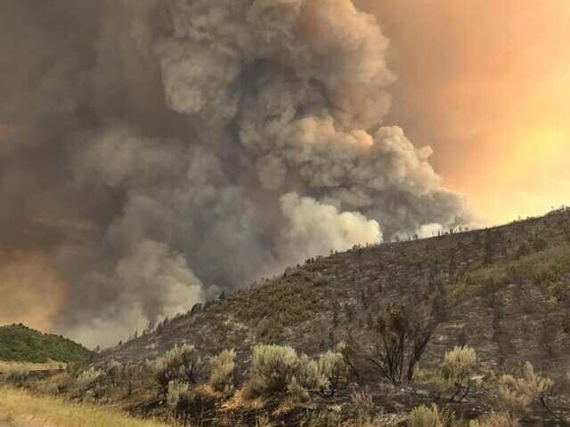 Lee Fire burning near Meeker remains fifth-largest wildfire in Colorado ...