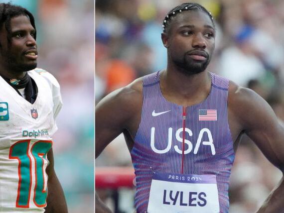 Noah Lyles response to Tyreek Hill challenge will make you think Olympic sprinter doesn't know ...