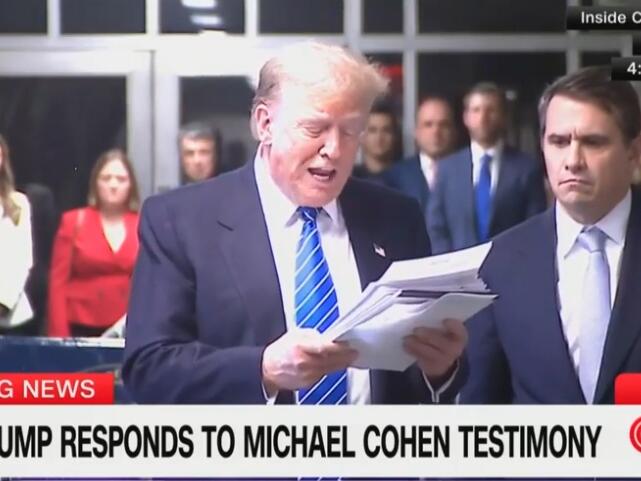 Irate Trump Reads Fox News Pundits’ Takes to Insist Case Is Bogus ...