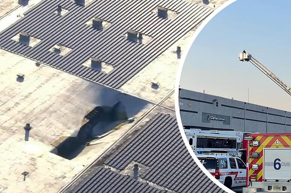 Roof collapse at Edison, NJ warehouse causes injury - NewsBreak