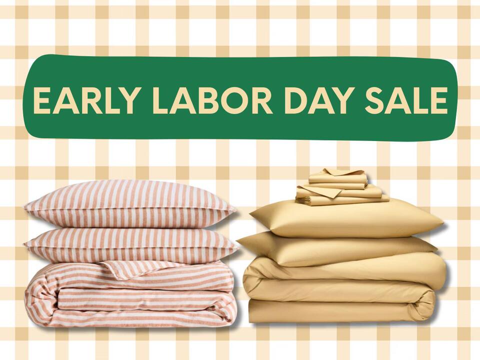 Brooklinen has 50% off bundle deals for Labor Day, including ...