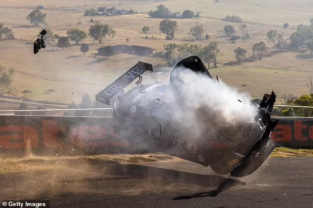 Bathurst 12 Hour: Miracle as driver dodges death in horror crash that ...