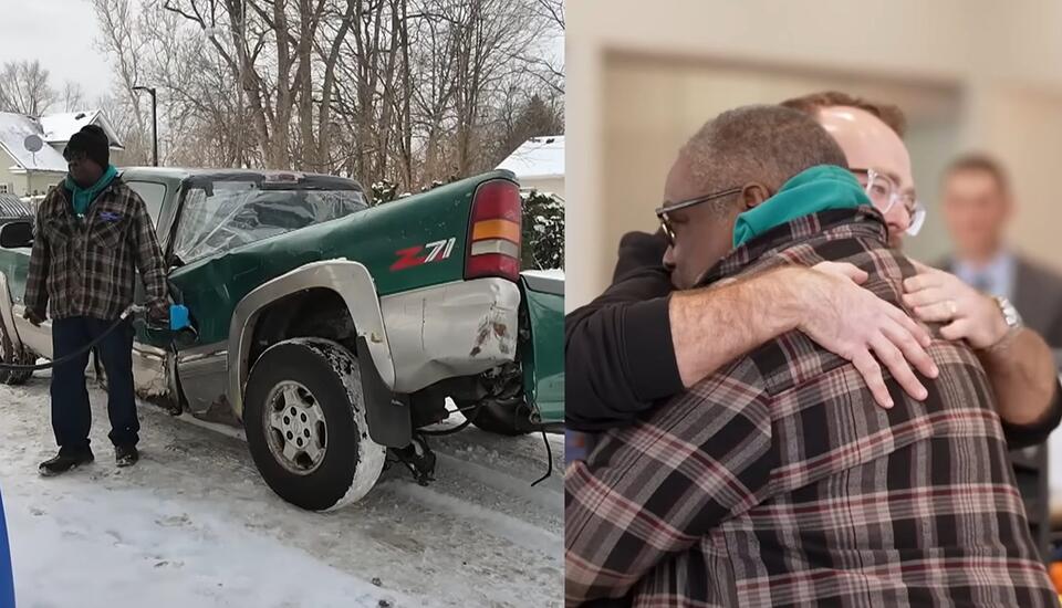 Indiana Man’s Busted Up Truck Goes Viral… Then The Community Steps In ...