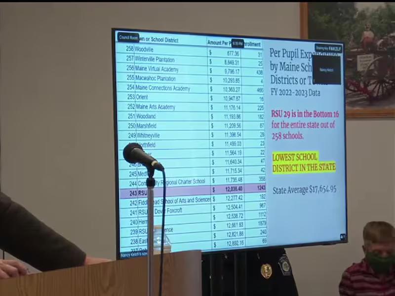 “The taxpayers have to raise the money”: officials discuss RSU 29 ...