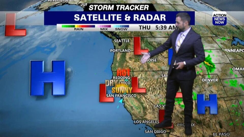 Storm Tracker Forecast: South winds bring a modest dip in temperatures ...