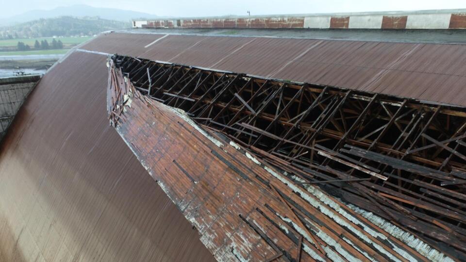 TILLAMOOK AIR MUSEUM UPDATE: Hangar B Repair, Recovery Progress & Ways ...