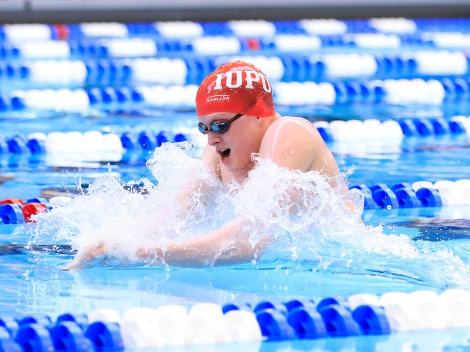 IU Indianapolis swimmer becomes first in school history to compete at U ...