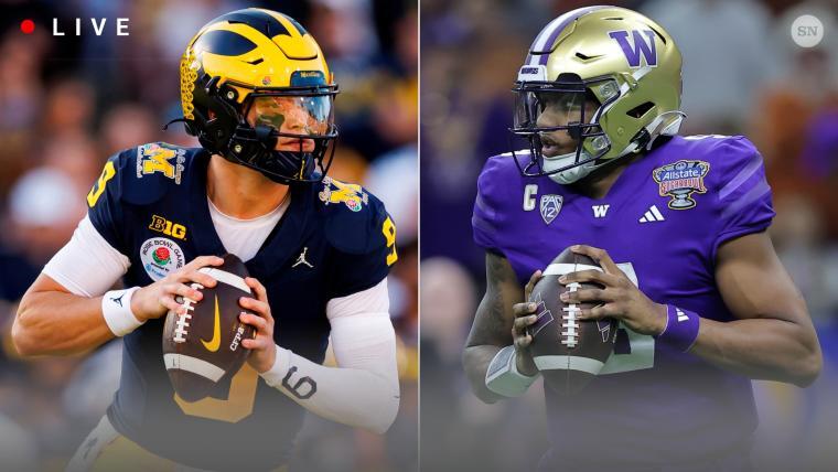 Michigan vs. Washington live score, updates, highlights from 2024 ...