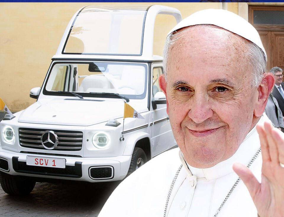 Pope Francis ordered an EV Popemobile for the first time ever, so let's ...