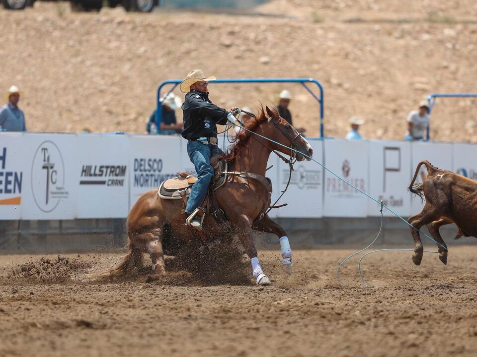 Joseph Harrison Sweeps Old West Open Futurity Heeling with Historic ...
