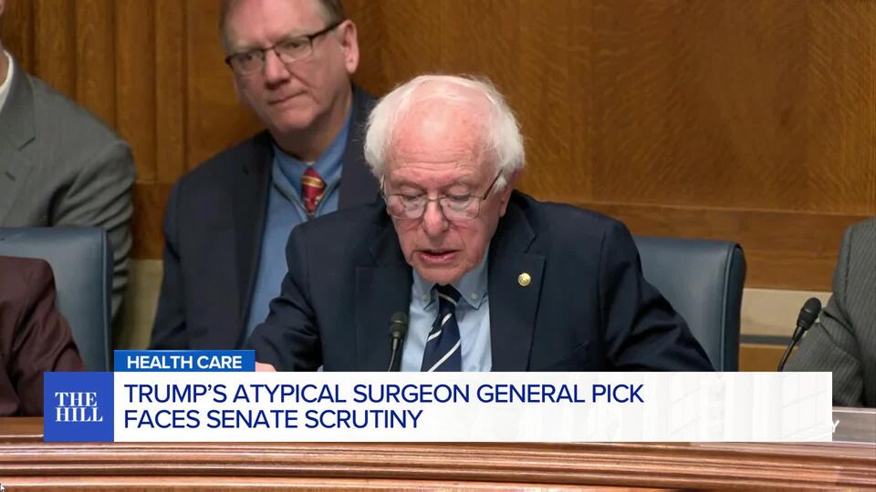 Former Trump surgeon general: ‘Incomprehensible’ Senate is considering ...