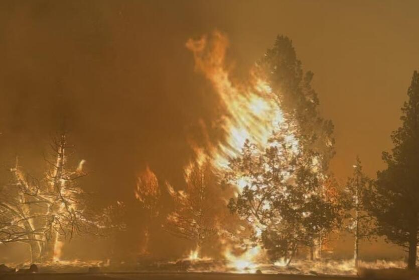 Eugene Springfield Fire deployed resources to Flat Fire near Sisters ...