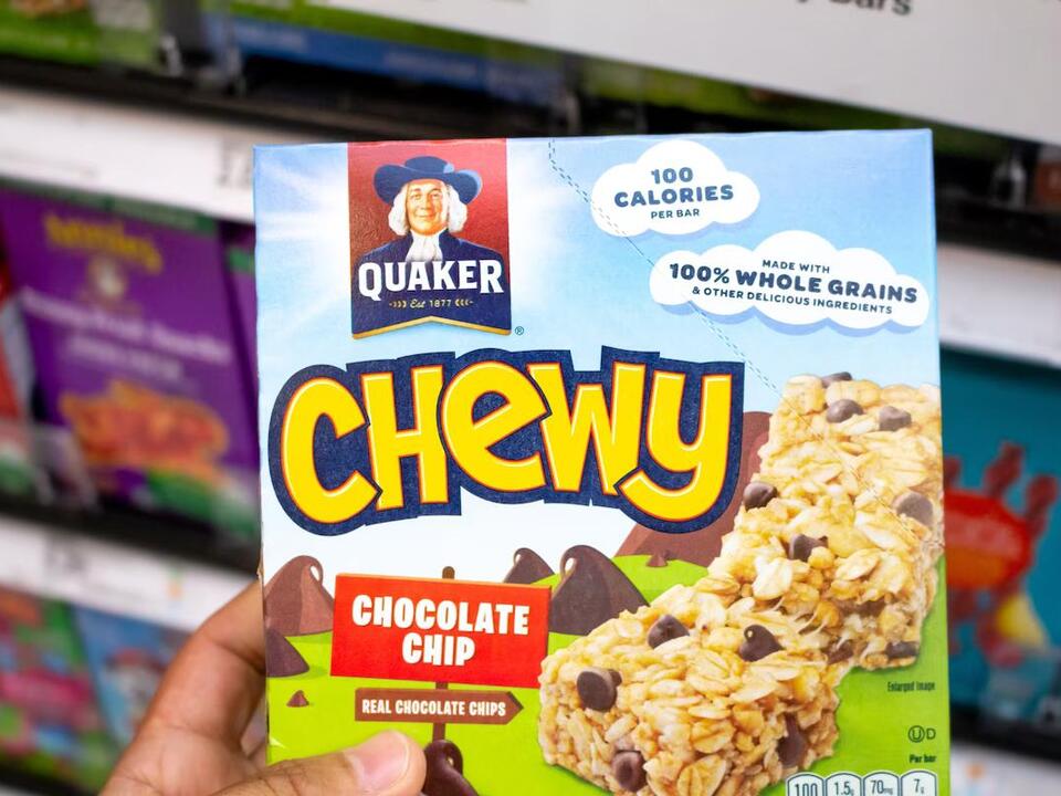 Quaker Oats recalls granola bars and cereals over salmonella fears
