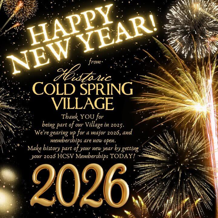 Happy New Year from Historic Cold Spring Village! - NewsBreak
