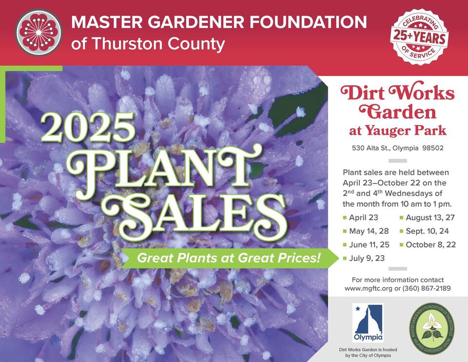 Master Gardener Foundation of Thurston County Plant Sale - NewsBreak