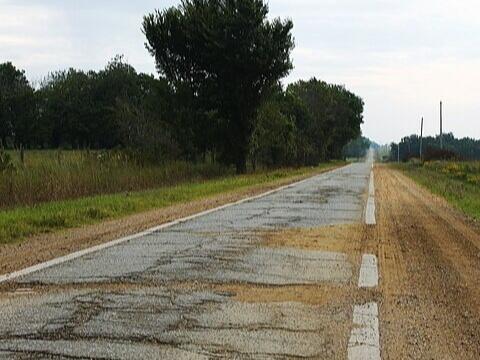 The Ribbon Road - Sidewalk Roadway in Oklahoma: the only original 9 ...