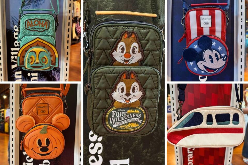 FIRST LOOK at New Disney Parks Lug Bags Launching in 2025, Featuring ...
