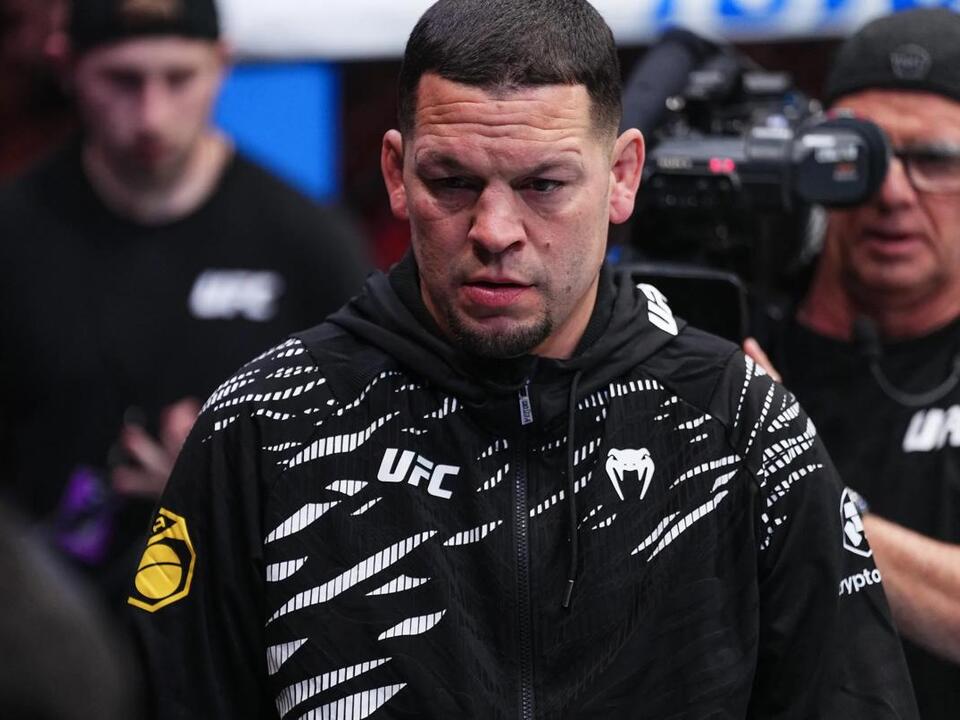 Brandon Royval declares Nate Diaz innocent from UFC 310 backstage water ...