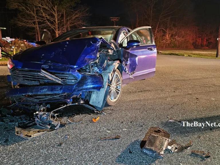 No Injuries After T-Bone Collision In Lexington Park