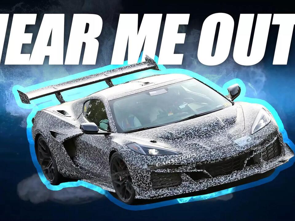 Chevy’s New Corvette ZR1 Teaser Is Pure Aural Assault