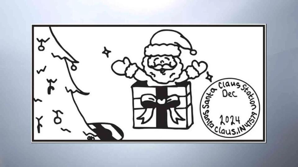 Santa Claus post office unveils unique holiday postmark for 2024 ...