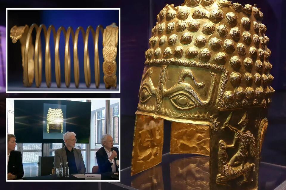 Experts fear thieves will melt 2,400-year-old golden helmet stolen from ...