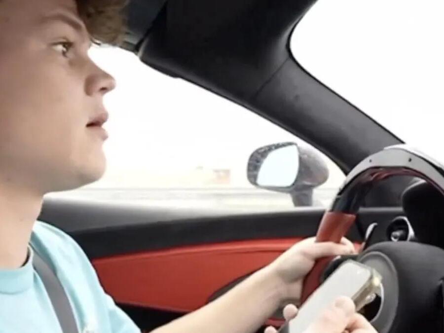 Influencer Jack Doherty crashes $200K McLaren on South Florida highway ...