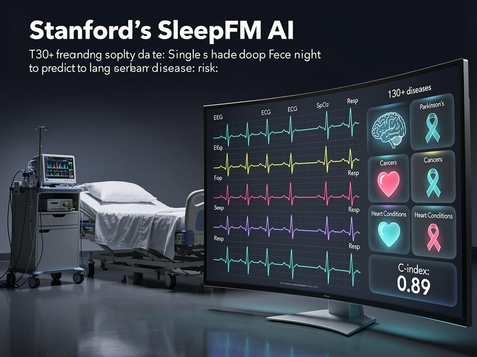 Sleep’s Silent Warnings: Stanford AI Foresees 130 Diseases from One ...