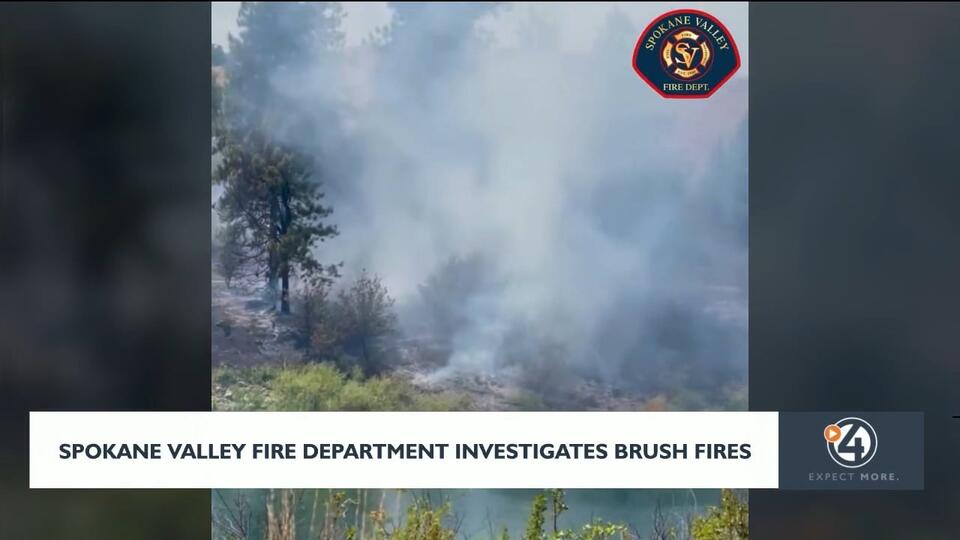Spokane Valley Fire Department investigates brush fires - NewsBreak