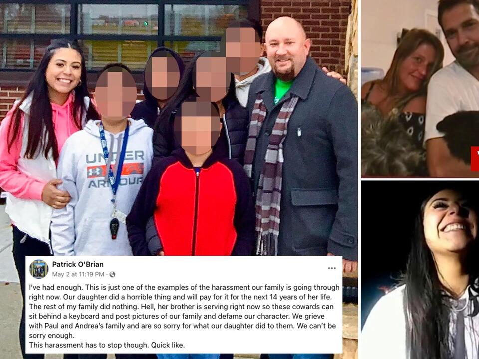 Dad of drunk driver Stephanie Melgoza, who was seen giggling after ...